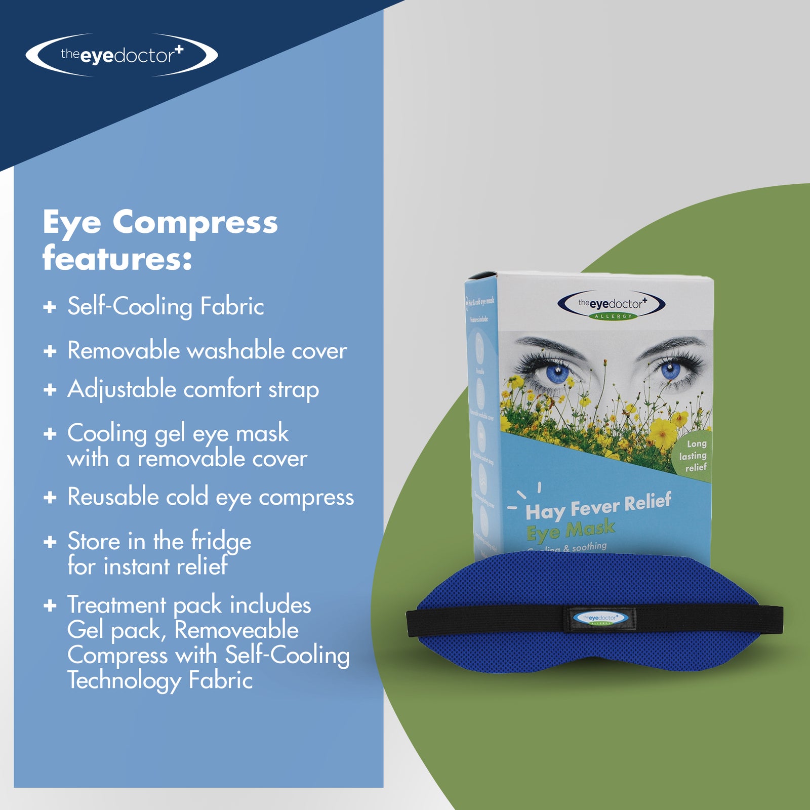 The Eye Doctor Hot & Cold Eye Compress For Eye Conditions