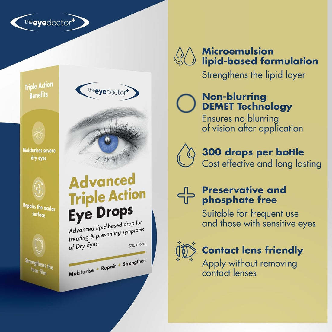 The Eye Doctor Advanced Triple Action Eye Drops