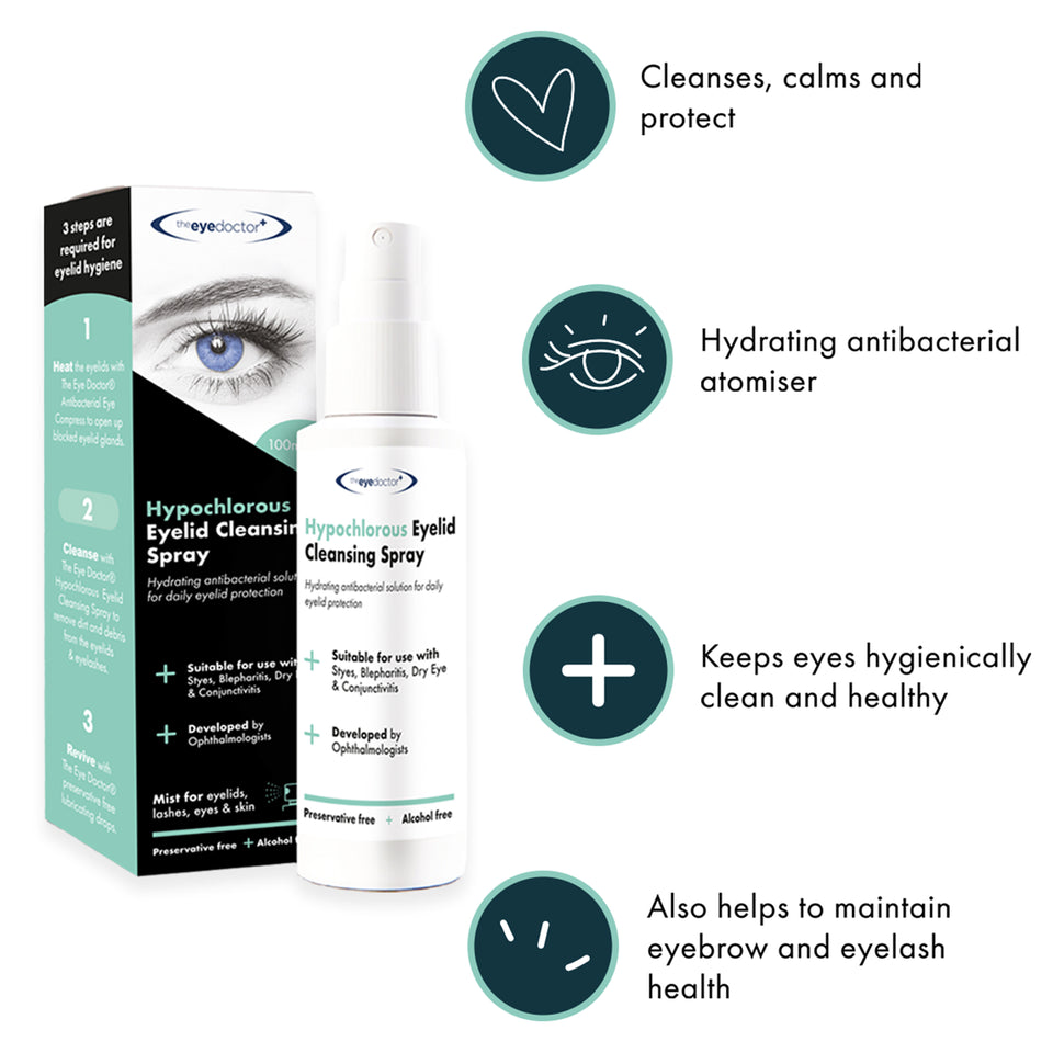 The Eye Doctor Hypochlorous Eyelid Cleansing Spray