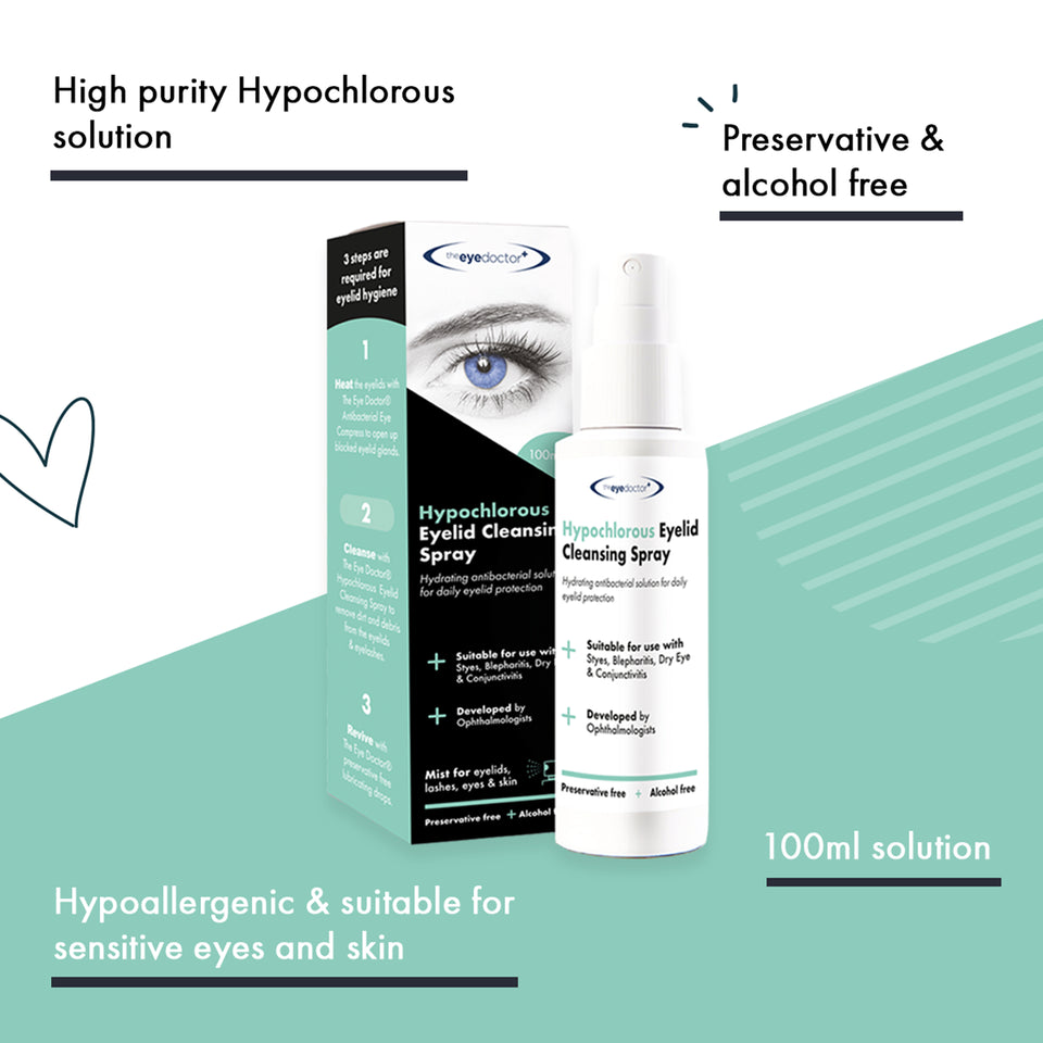 The Eye Doctor Hypochlorous Eyelid Cleansing Spray