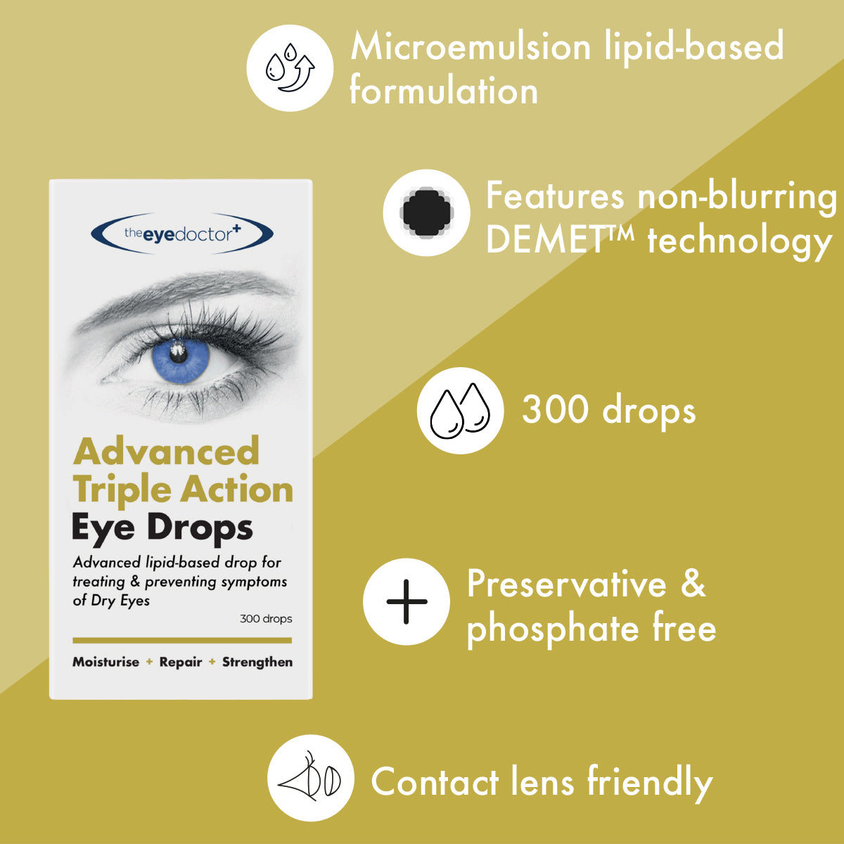 The Eye Doctor Advanced Triple Action Eye Drops