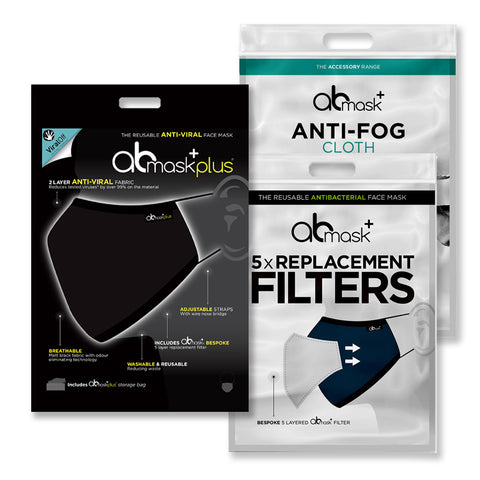 The AB Mask Range | Filtered Face Mask Protection