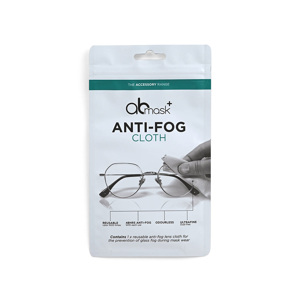 The AB Mask Anti-Fog Face Mask Cloth | Stop Glasses Fogging