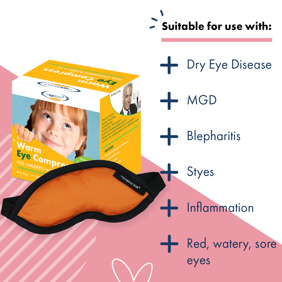 The Eye Doctor Junior® Antibacterial Eye Compress