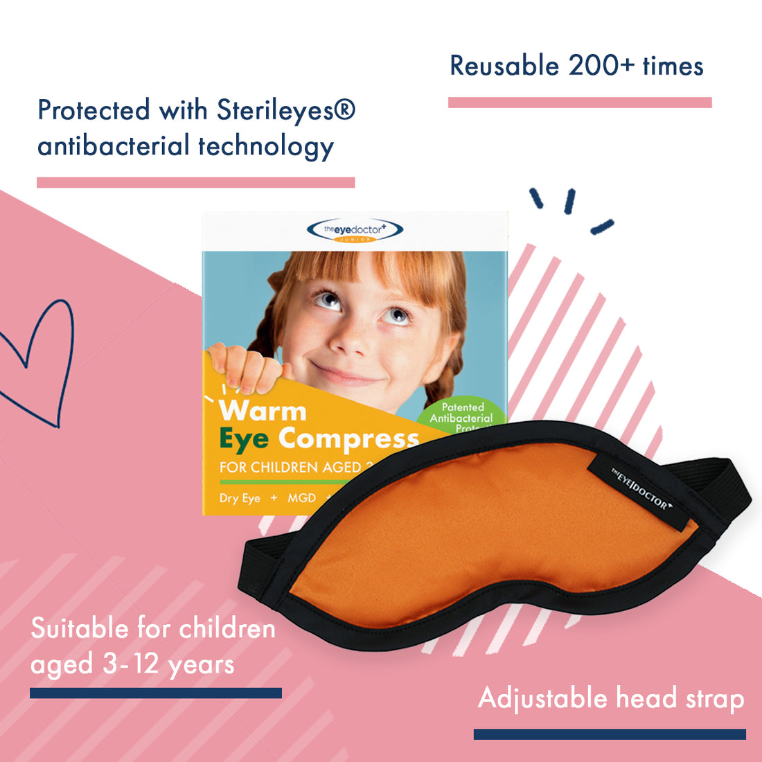 The Eye Doctor Junior® Antibacterial Eye Compress